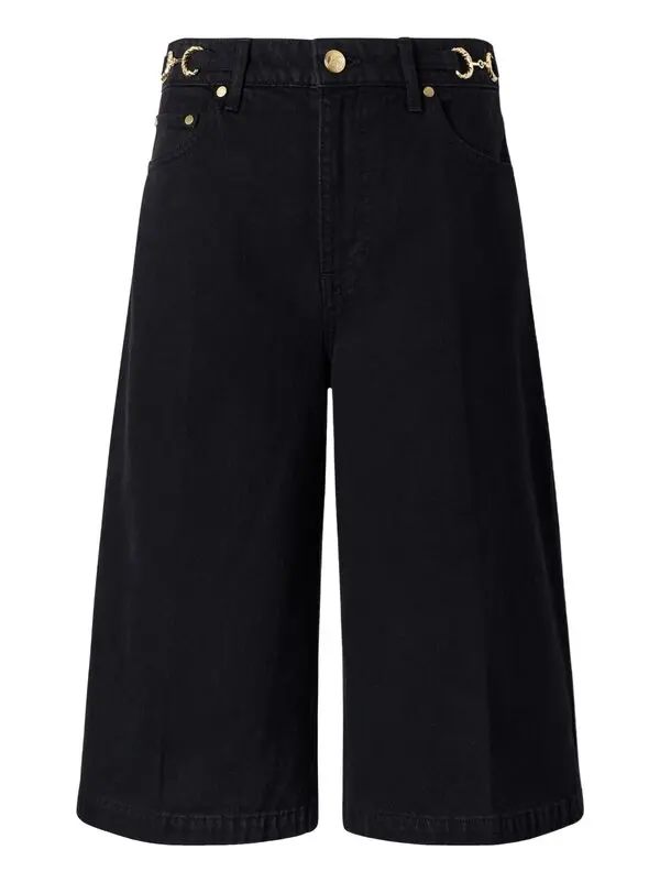 Ulla Johnson Belt-loop Shorts - Black