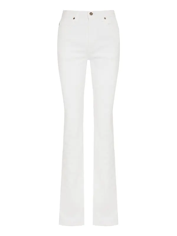 TOM FORD Straight-leg Casual Trousers - White
