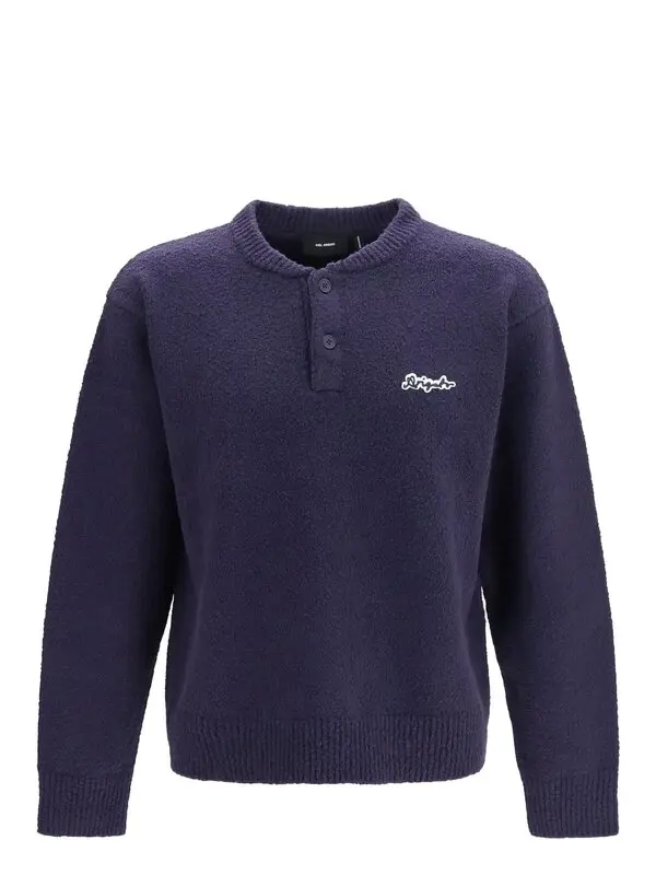 Axel Arigato Tag Crewneck Sweater - Blue