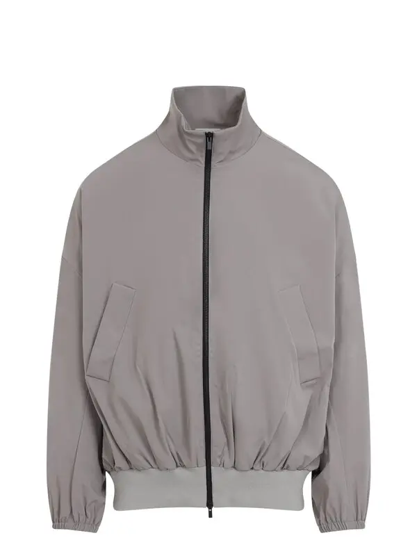 Fear Of God High Neck Vented Track Jacket - Brown