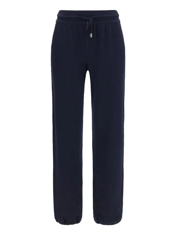 Loro Piana Cashmere Drawstring Pants - Blue