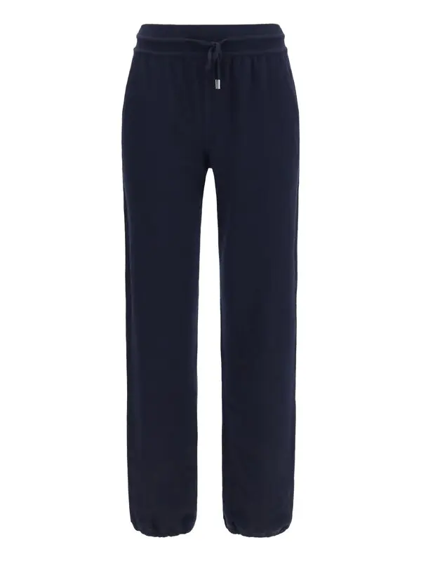 Loro Piana Cashmere Drawstring Pants - Blue