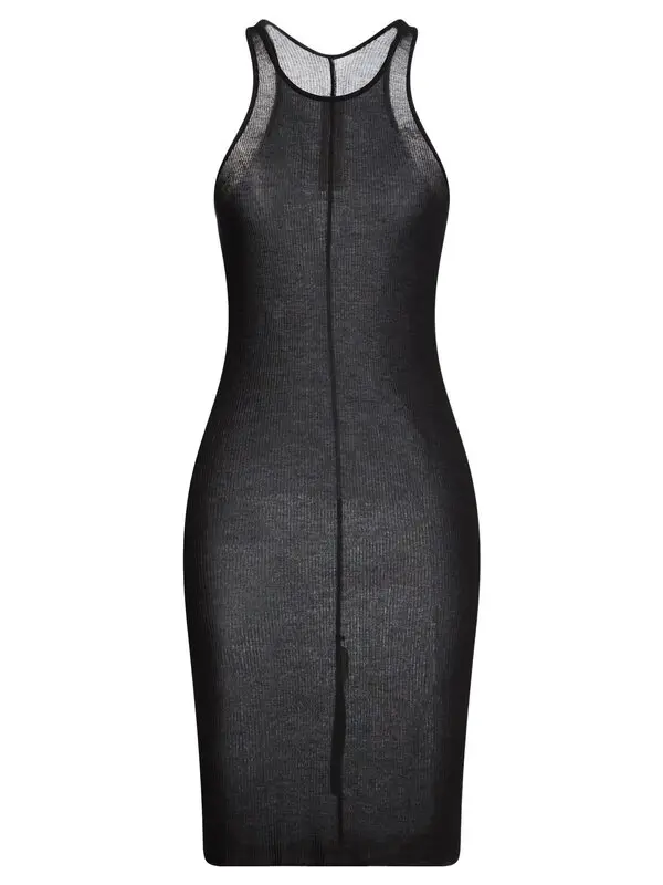 Rick Owens Midi Dress - Black