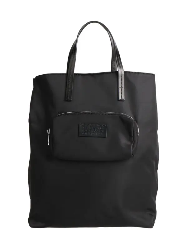 MAISON MARGIELA Large Solid-color Handbag - Black