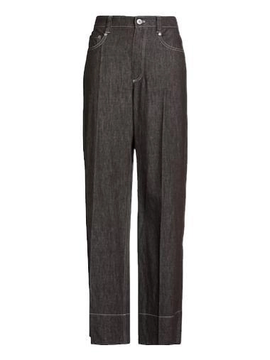 Brunello Cucinelli Oversized Jeans - Black