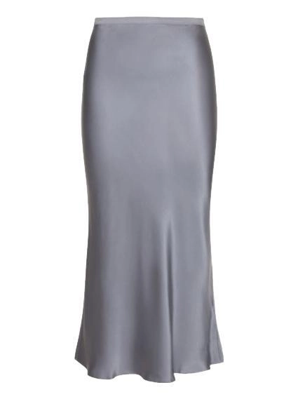 ANINE BING Elastic Waist Skirt - Gray
