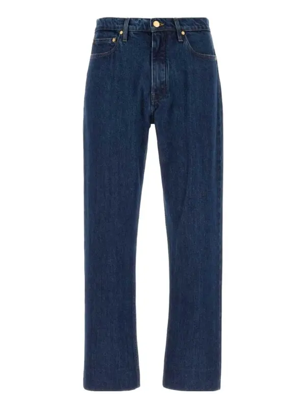 JIL SANDER Denim Treated Straight-leg Jeans - No