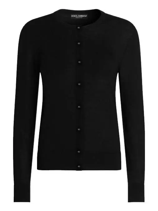 Dolce & Gabbana Cashmere Cardigan - Black