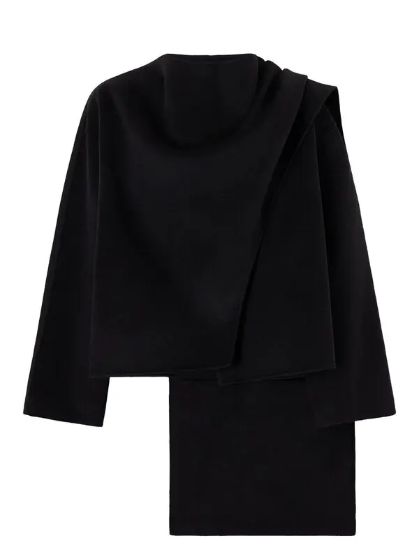 Arch4 Halehurst Cape-effect Wool, Cashmere And Silk-blend Jacket - Black