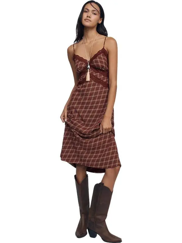 Astr The Label Carin Maxi Dress - Wine