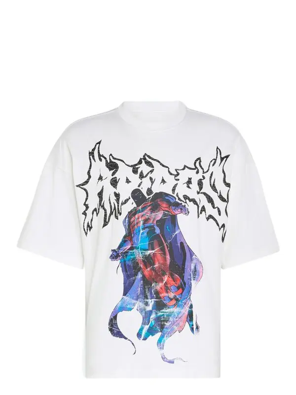 Adidas Marvel Magneto Graphic Tee - White