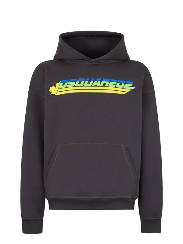 Dsquared2 Relax Fit Hoodie - Grey