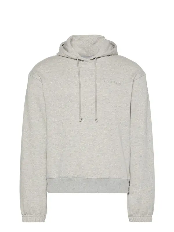 Calvin Klein Simple Hooded Sweatshirt - Grey