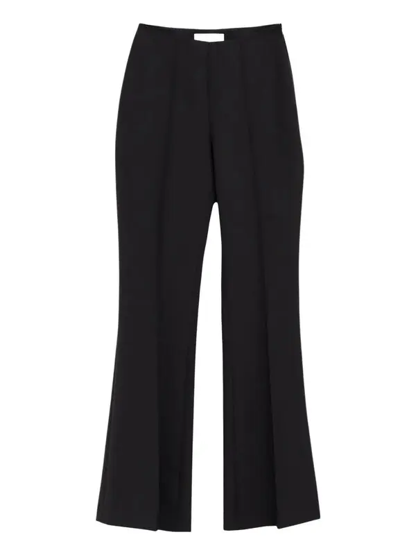 THE FRANKIE SHOP Flared Casual Trousers - Black