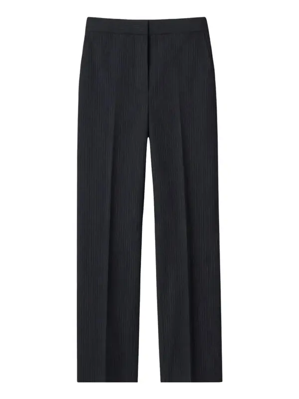 THE FRANKIE SHOP Jet Pinstripe-tailored Trousers - Black
