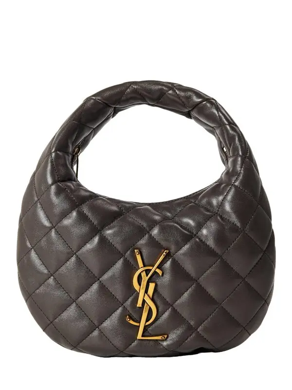 Saint Laurent Simple Crossbody Bag - Black