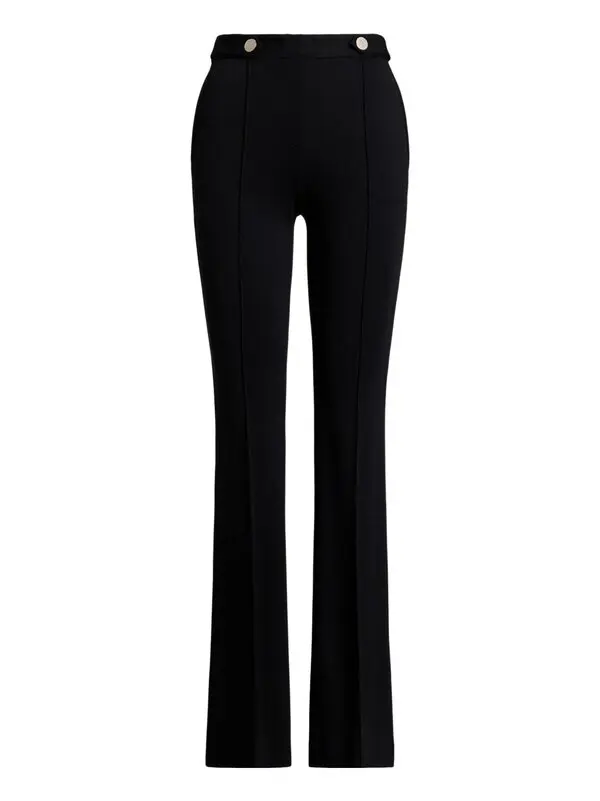 Ralph Lauren Highwaisted Flared Trousers - Black