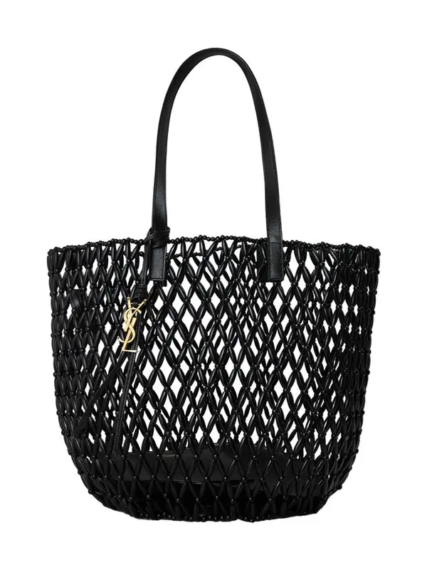 Saint Laurent Diamondwoven Tote Bag - No