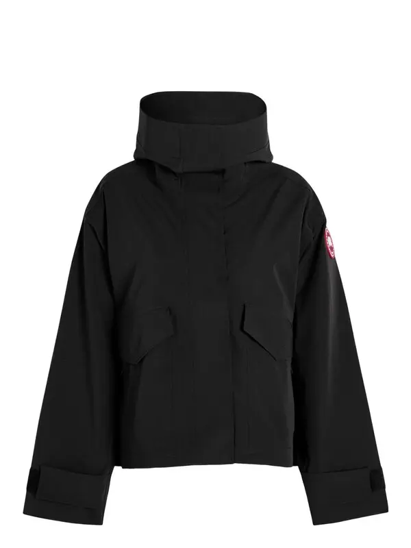 Canada Goose Minimal Short Hooded Jacket - Black