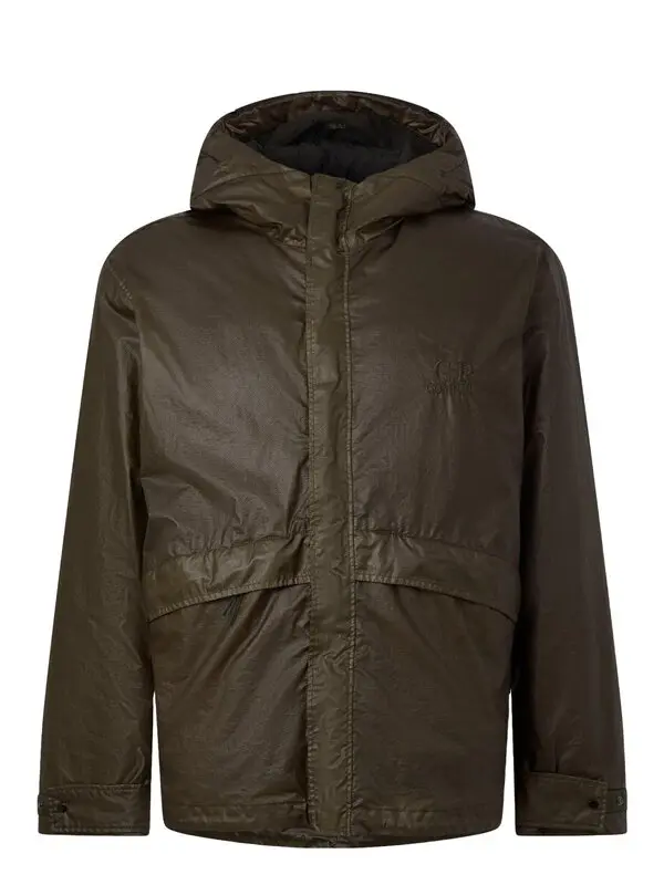 C.P. COMPANY Hooded Jacket - Black