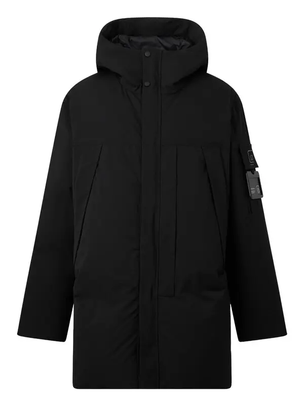 C.P. COMPANY Midlength Hooded Coat - No