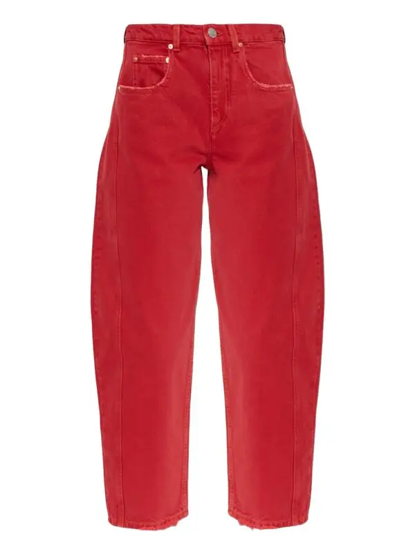 Isabel Marant Étoile Belt-loop Jeans - Red