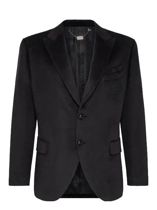 BILLIONAIRE Blazer Crest - Black