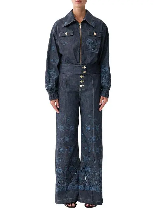 Camilla Jenna High Waisted Flare - Denim