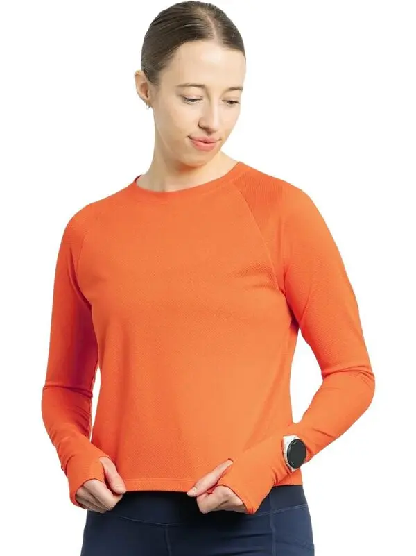 OISELLE Flyout Boxy Long-sleeve Shirt - Sunburst