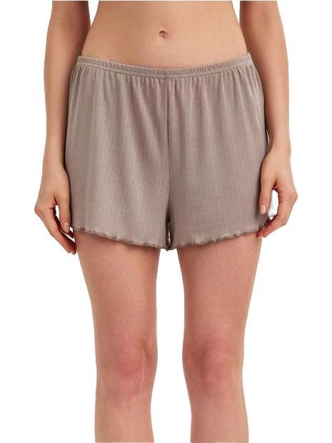 BEACH LIFE BY GOTTEX Summer Lounge Pointelle Shorts - Mink