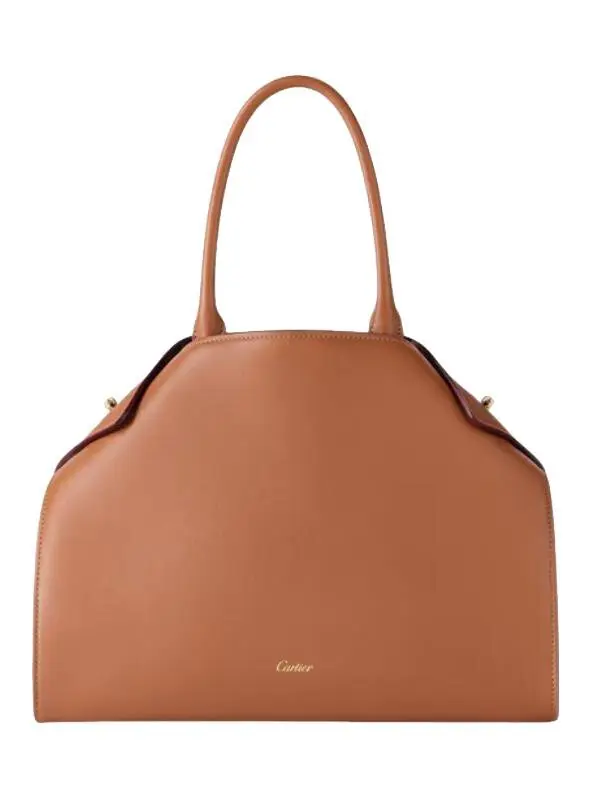 Cartier Tote Bag, Clash De - Caramel