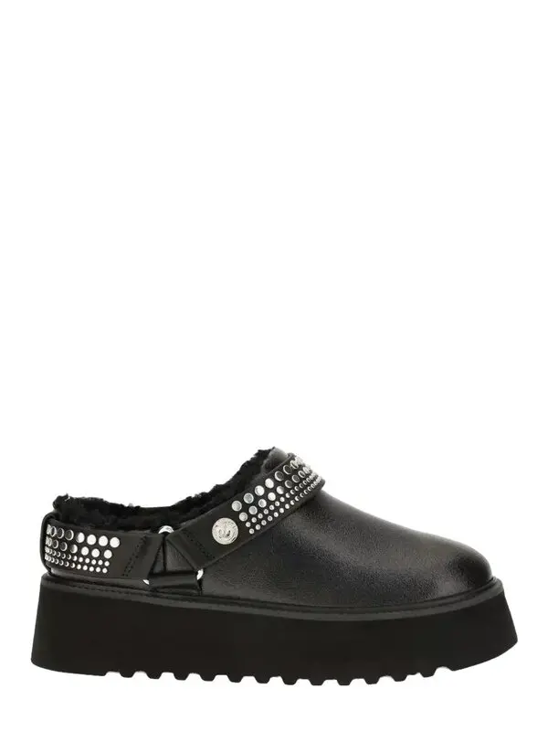 Pinko Martina Brushed Leather Ankle Boots - Black