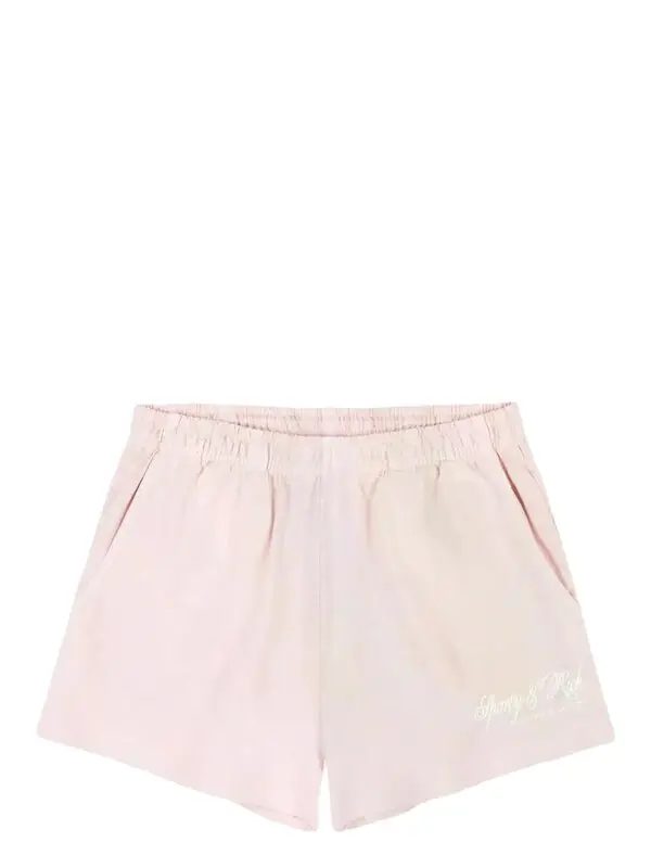 Sporty & Rich International Disco Shorts - Pink