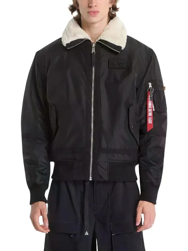 Alpha Industries B-15 Iii Tt Bomber Jacket - Black