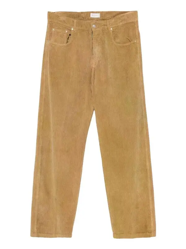 SECOND / LAYER Big Papi Corduroy Trousers - Neutrals