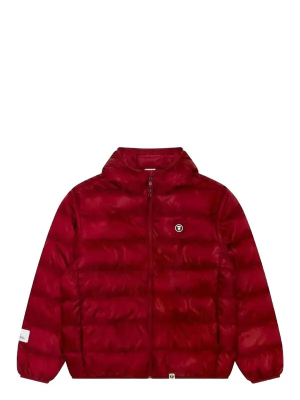AAPE BY *A BATHING APE Aapenow Moonface Hooded Jacket - Red