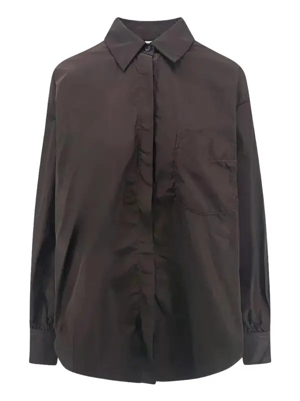 Aspesi Chest-pocket Shirt - Brown
