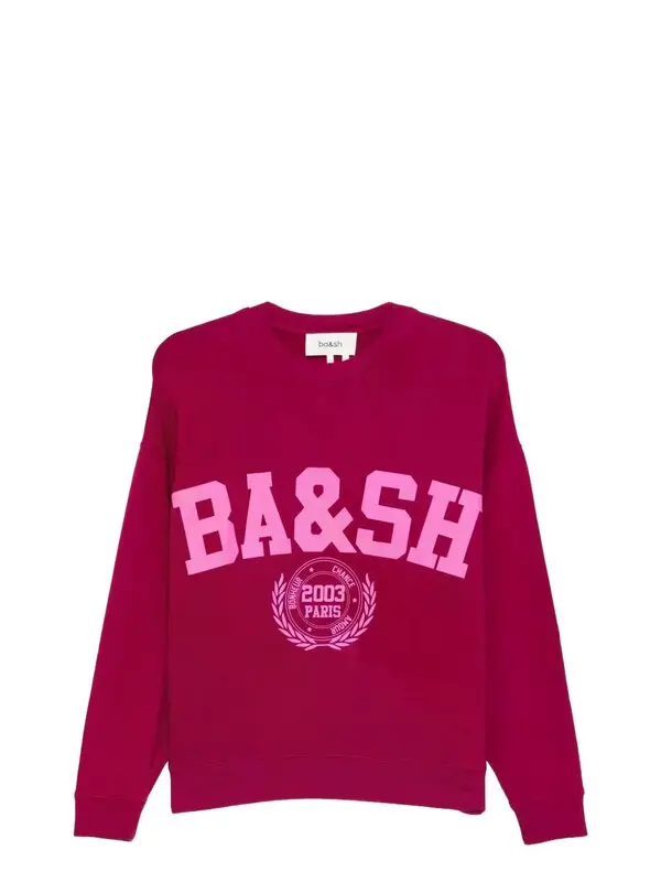 Ba&sh Benjamin Logo-print Sweatshirt - Pink