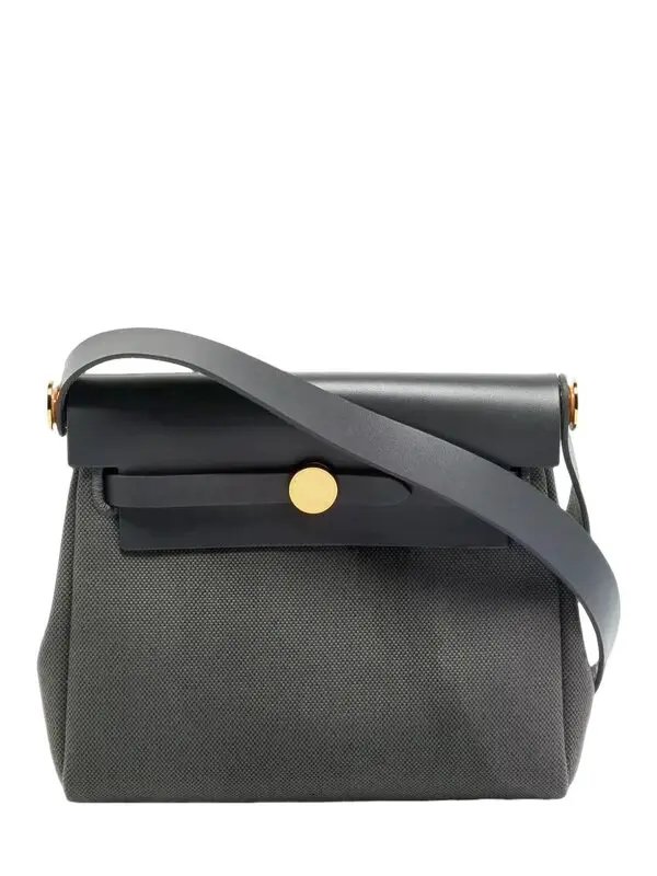 Hermès 2025 20 Herbag Shoulder Bag - Grey
