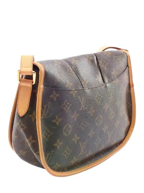 LOUIS VUITTON 2011 Pm Menilmontant Monogram Shoulder Bag - Brown