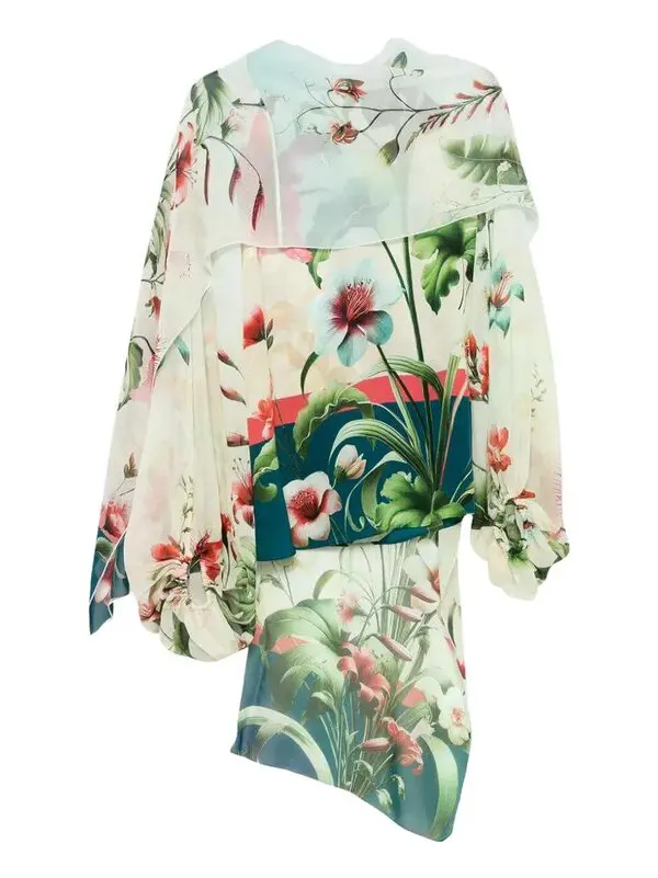 F.R.S FOR RESTLESS SLEEPERS Floral-print Blouse - Neutrals