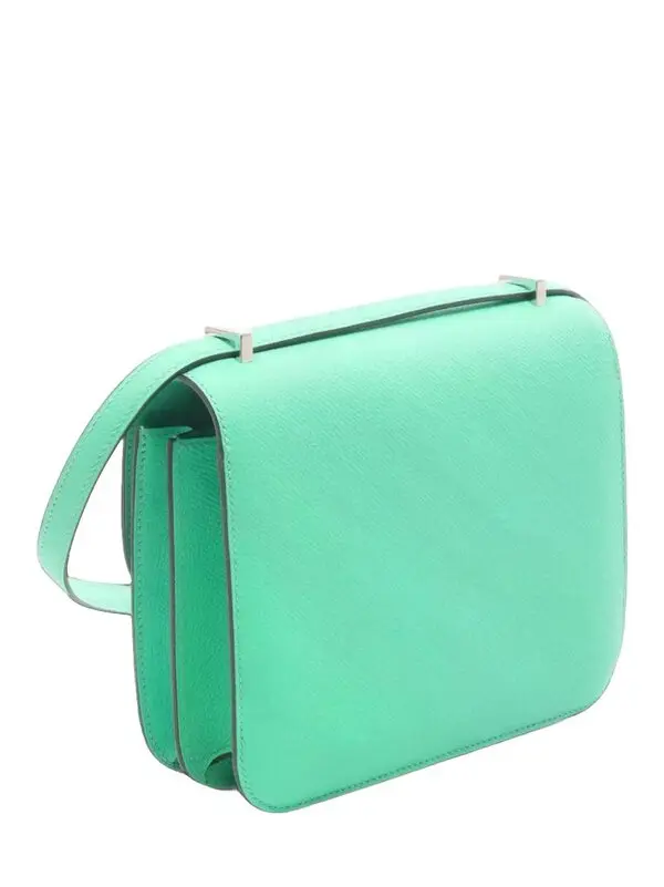 Hermès 2023 Mini Constance 3 Shoulder Bag - Green