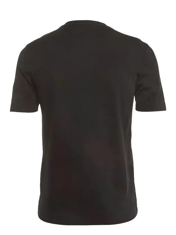 LOUIS VUITTON Damier-print Pocket T-shirt - Black