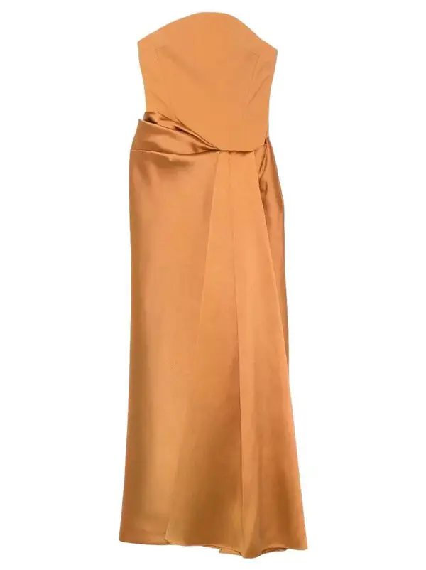 Solace London Seri Maxi Dress - Orange
