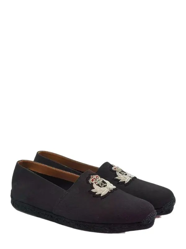 CHRISTIAN LOUBOUTIN Nanou Orlato Slip-on Espadrilles - Black