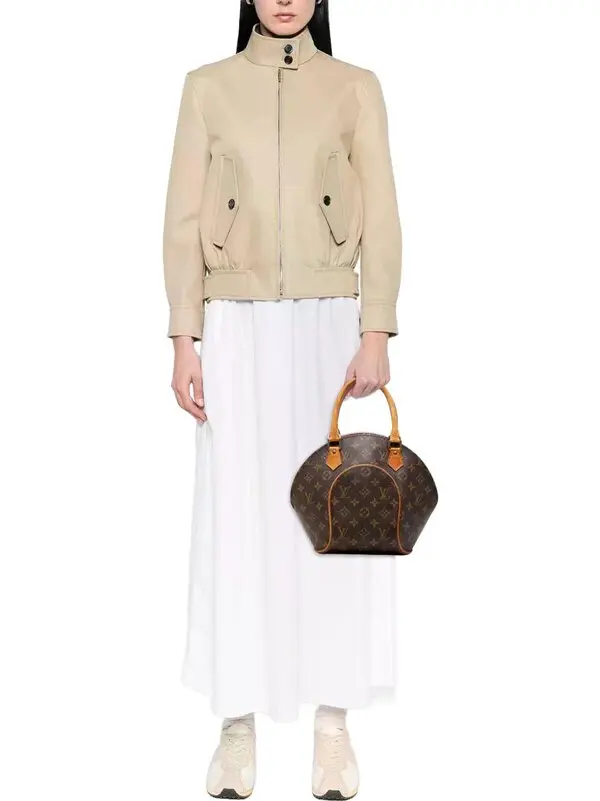 LOUIS VUITTON 1997 Monogram Ellipse Pm Handbag - Brown