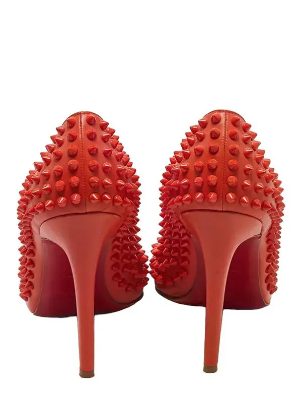 CHRISTIAN LOUBOUTIN Pigalle Spikes Pumps - Red