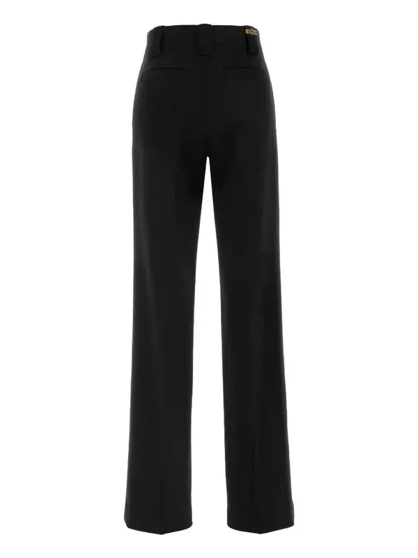 Versace Straight-leg Trousers - Black