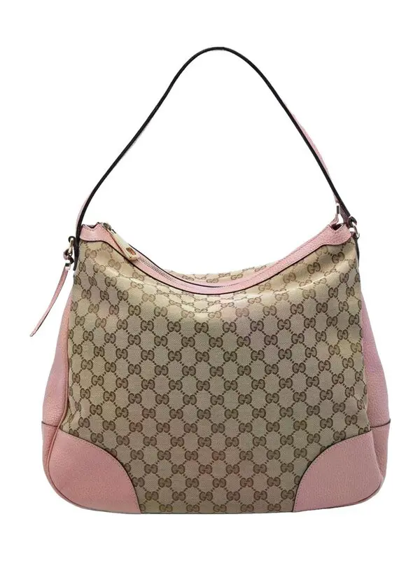Gucci 2016-2026 Gg Canvas Bree Shoulder Bag - Neutrals