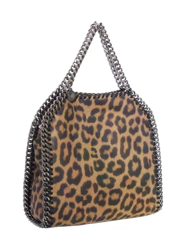Stella McCartney Falabella Leopard-print Tote Bag - Neutrals
